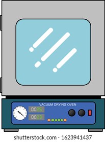 Vacuum Drying Oven Laboratory Stock Vector (Royalty Free) 1623941437 ...