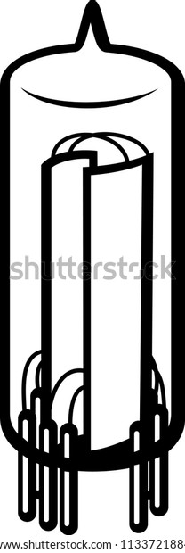 Vacuum Tube Valve Stock Vector (Royalty Free) 1133721884 | Shutterstock
