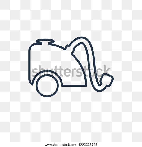 Vacuum Vector Outline Icon Isolated On Stock Vector (Royalty Free ...