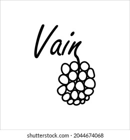 Vain Logo Design Minimal Design Stock Vector (Royalty Free) 2044674068 ...