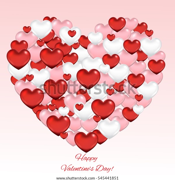 Valentin Heart Hearts Stock Vector (Royalty Free) 545441851 | Shutterstock