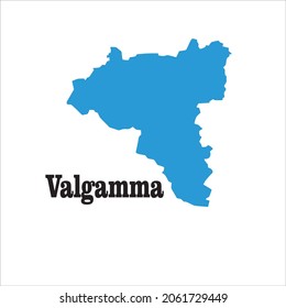Valgamaa Map On White Background Stock Vector (Royalty Free) 2061729449 ...