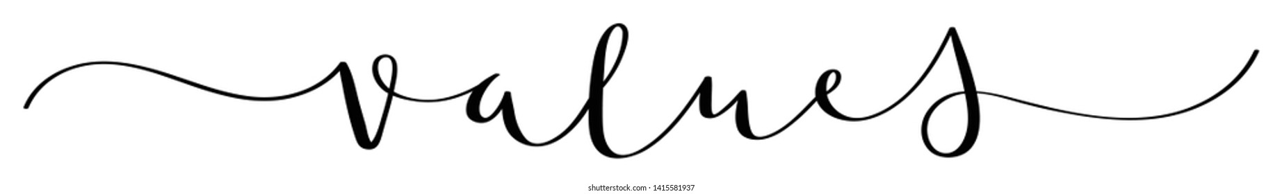 Aspire Black Vector Brush Calligraphy Banner: เวกเตอร์สต็อก (ปลอดค่า ...