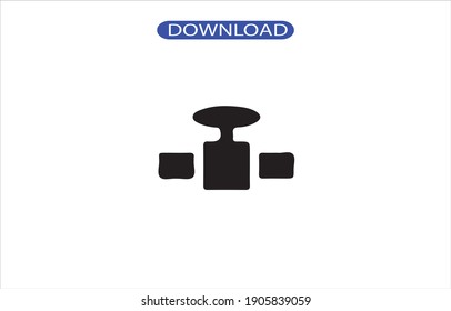 Valve Icon Logo Icon High Resolution Stock Vector (Royalty Free ...