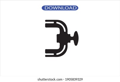 Valve Icon Logo Icon High Resolution Stock Vector (Royalty Free ...