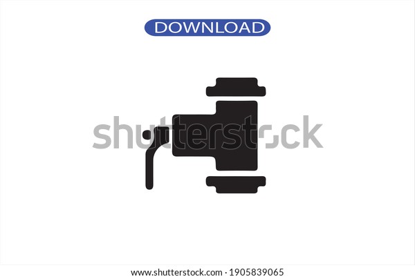 Valve Icon Logo Icon High Resolution Stock Vector (Royalty Free ...