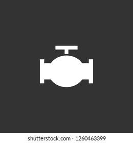 Valve Icon Vector Valve Sign On Stock Vector (Royalty Free) 1260463399 ...