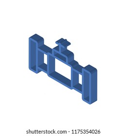 Valve Isometric Left Top View 3d: vector de stock (libre de regalías ...