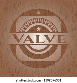 Valve Wood Icon Emblem Vector Illustration Stock Vector (Royalty Free ...