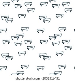 887 Vampire teeth outline Images, Stock Photos & Vectors | Shutterstock