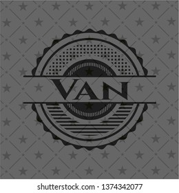 Van Dark Emblem Stock Vector (Royalty Free) 1374342077 | Shutterstock