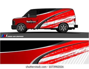 Van Graphicsabstract Curved Shape Modern Camouflage Stock Vector ...