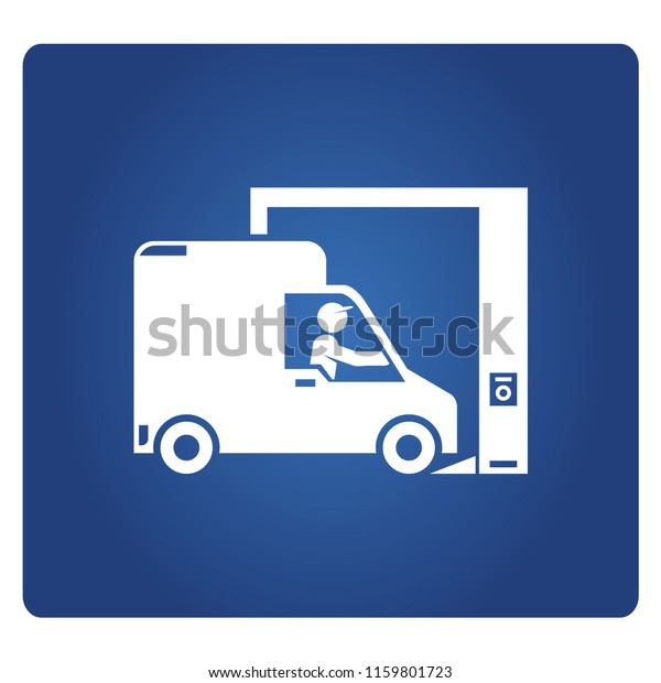 Van Stopping Checkpoint Stock Vector (Royalty Free) 1159801723 ...