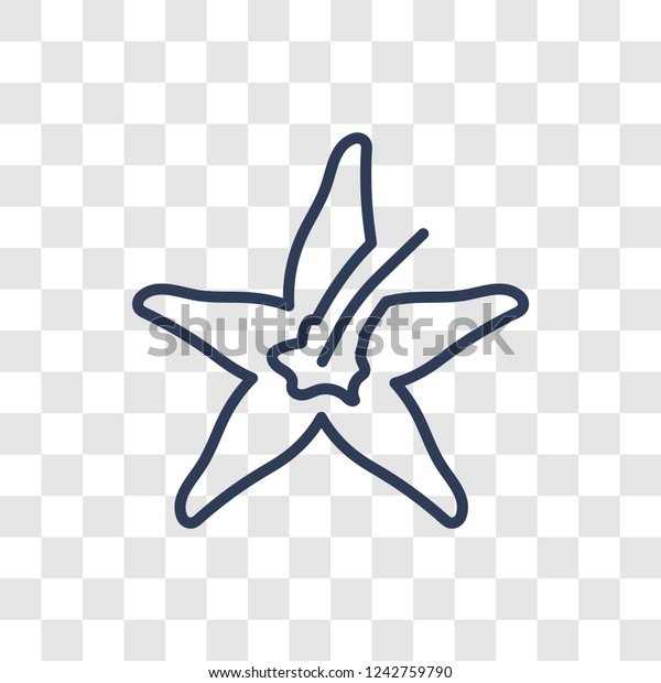 Vanilla Icon Trendy Linear Vanilla Logo Stock Vector (Royalty Free ...