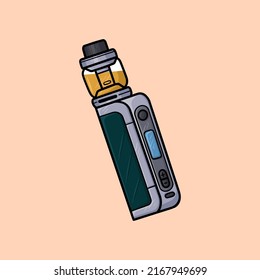 Vaporizer Vector Cartoon Illustration Stock Vector (Royalty Free ...