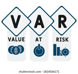 Var Value Risk Acronym Business Concept Stock Vector (Royalty Free ...