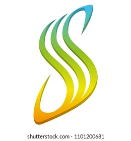 Variation Logo Letter S Stock Vector (Royalty Free) 1101200681 ...