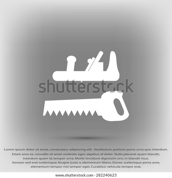 Various Isolated Woodwork Icon Stock Vector (Royalty Free) 282240623 ...