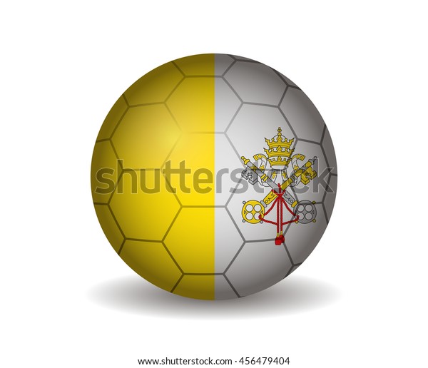 Vatican City Soccer Ball Stock Vector (Royalty Free) 456479404 ...