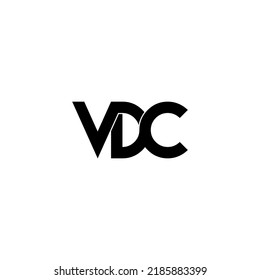 Vdc Letter Original Monogram Logo Design Stock Vector (Royalty Free ...