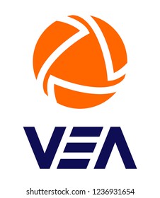 Vea Initial Logo Geometric Symbol Stock Vector (Royalty Free ...