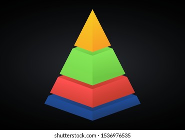 220 3d pyramid 4 layers Images, Stock Photos & Vectors | Shutterstock