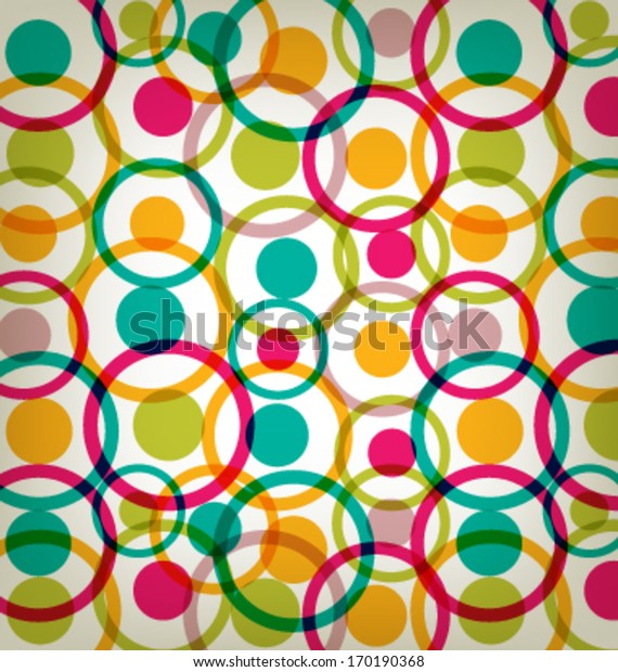Vector 80s Color Vintage Background Stock Vector (Royalty Free ...