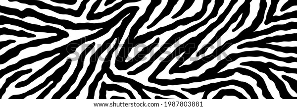Vector Abstract Animalistic Background Freehand Illustration Stock ...