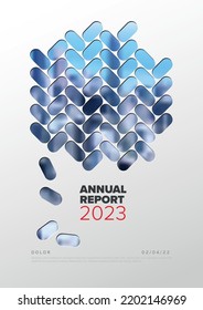 Vector Abstract Annual Report Cover Template Stock Vector (Royalty Free ...