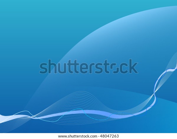 Vector Abstract Background Blue Style White Stock Vector (Royalty Free ...