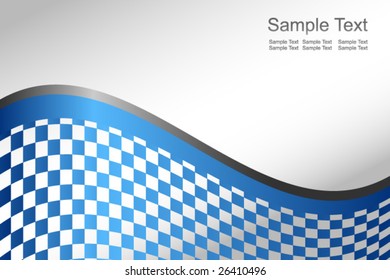Checkered Flag Background Vector Race Design Stock Vector (Royalty Free ...