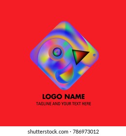 Vector Abstract Colorful Logo Mexican Tribal Stock Vector (Royalty Free ...