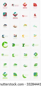 Vektor Stok Vector Abstract Company Logos Mega Collection (Tanpa ...