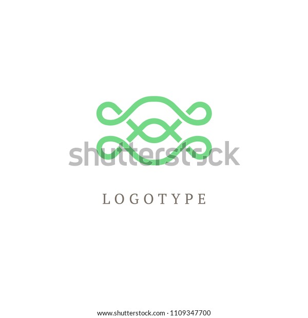 Vector Abstract Curve Logo Design Modern Stock Vector (Royalty Free ...
