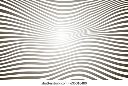 Vector Abstract Curve Striped Background Illustration Stock Vector ...