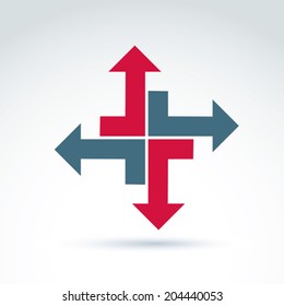 1,898 Multidirectional Arrow Images, Stock Photos & Vectors | Shutterstock