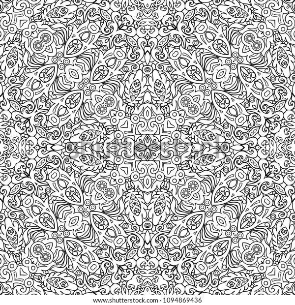 Vector Abstract Ethnic Line Art Hand Stock Vector (Royalty Free ...