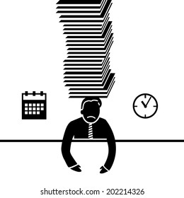 8,141 Time pressure icon Images, Stock Photos & Vectors | Shutterstock