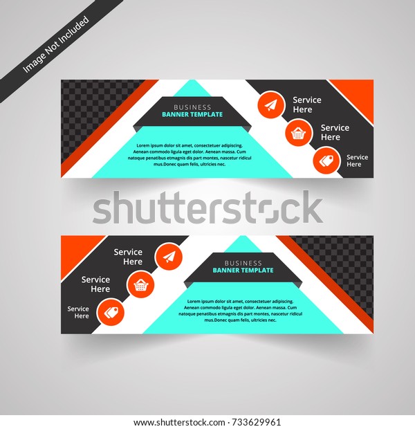 Vector Abstract Geometric Design Banner Web Stock Vector (Royalty Free ...