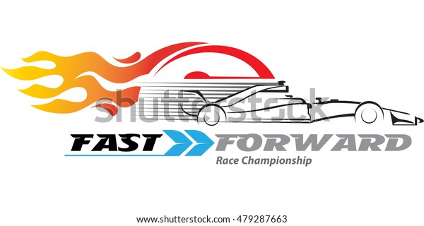 Vector Abstract Highspeed Racing Car Speedometer Stock Vector (Royalty ...