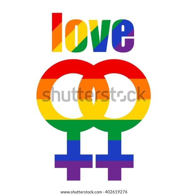 Vector Abstract Icon Symbol Lgbt Community Stock Vector (Royalty Free ...
