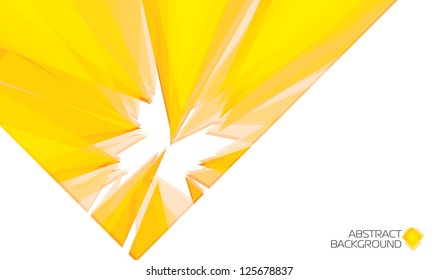 Vector Abstract Orange Background Cover Template Stock Vector (Royalty ...