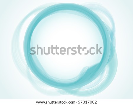Vector Abstract Pastel Blue Aqua Circle Stock Vector (Royalty Free ...