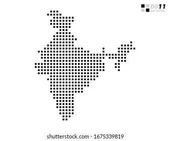 920 India map pixel 图片、库存照片和矢量图 | Shutterstock
