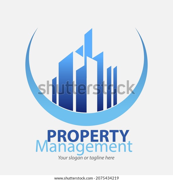 Vector Abstract Property Management Symbol Stock Vector (Royalty Free ...