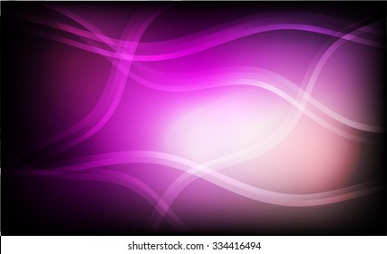 Vector Abstract Purple Curved Lines Background Stock Vector (Royalty ...