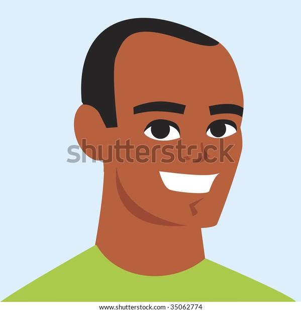 Vector African Avatar Portrait More This Stock Vector (Royalty Free ...