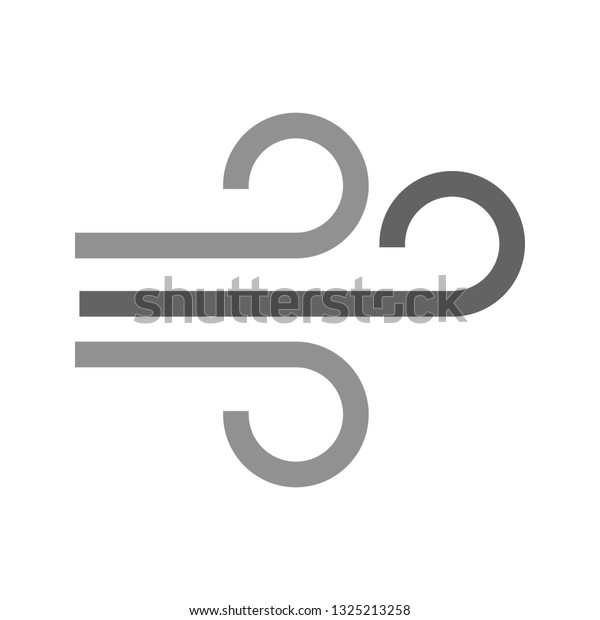 Vector Air Blow Icon Stock Vector (Royalty Free) 1325213258 | Shutterstock
