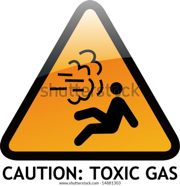 Vector Alert Sign21 Toxic Gas Stock Vector (Royalty Free) 14881303