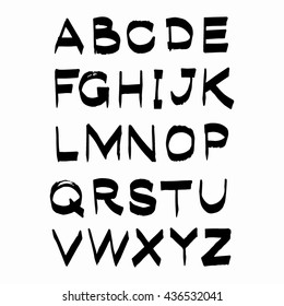 Detective Font Retro Style Typewriter Vector 库存矢量图（免版税）1917327305 ...